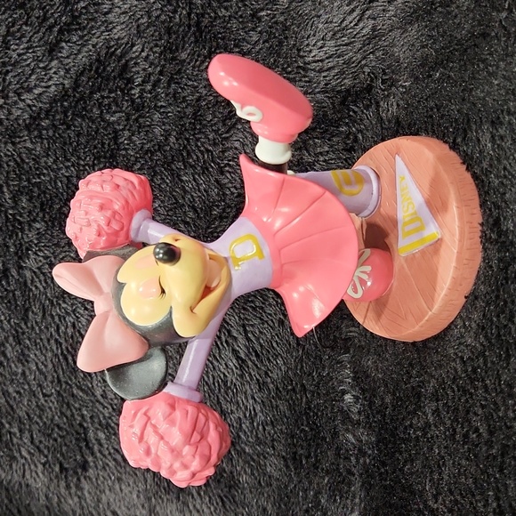 Disney | Other | Disney Collectible Minnie Cheerleader Ceramic Figurine ...